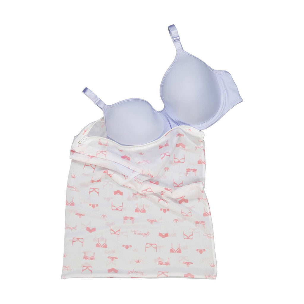 3 Pack Triumph Washbag Delicates Lingerie Bra Clothes Zip Laundry Wash ...