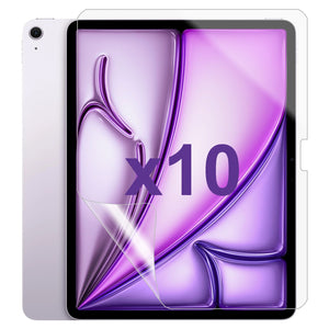 10 Pack Soft Pet Film Screen Protector for Apple iPad Air 13'' 7th Gen ...