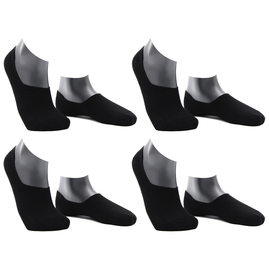 4 Pair Bonds Sport Mesh Footlet Mens No Show Low Cut Below Ankle Socks ...