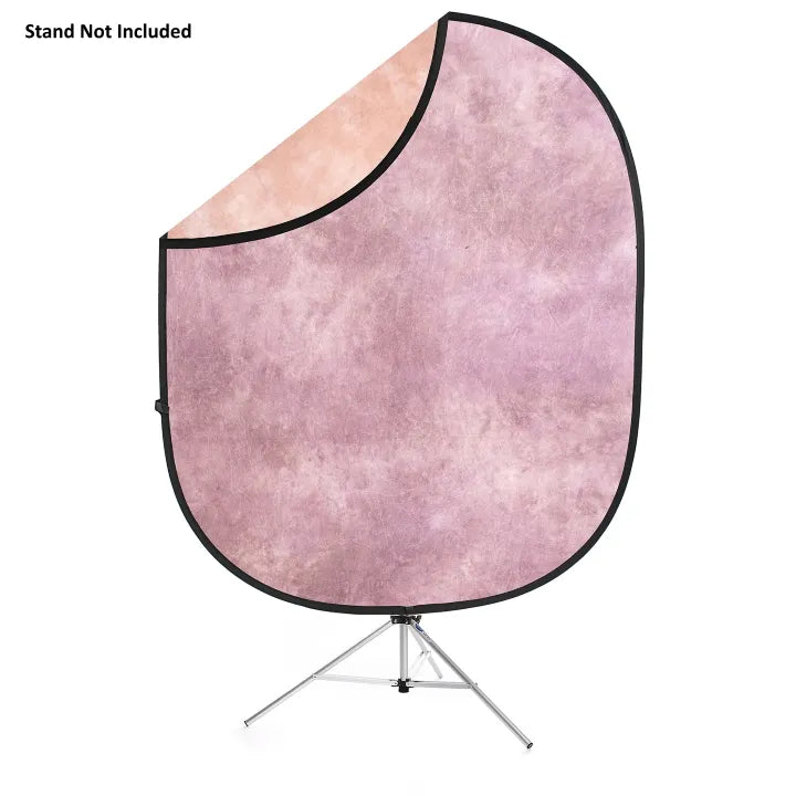 Savage Folding Royal Tone Purple/Pink Collapsible Backdrop Photo Backg ...