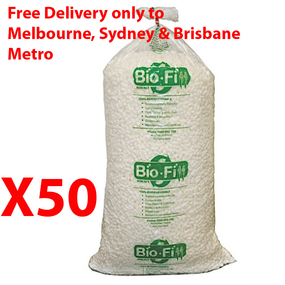 X50 400 Litre Void Bio Loose Fill Biofill Packing Peanuts Packaging Nu ...